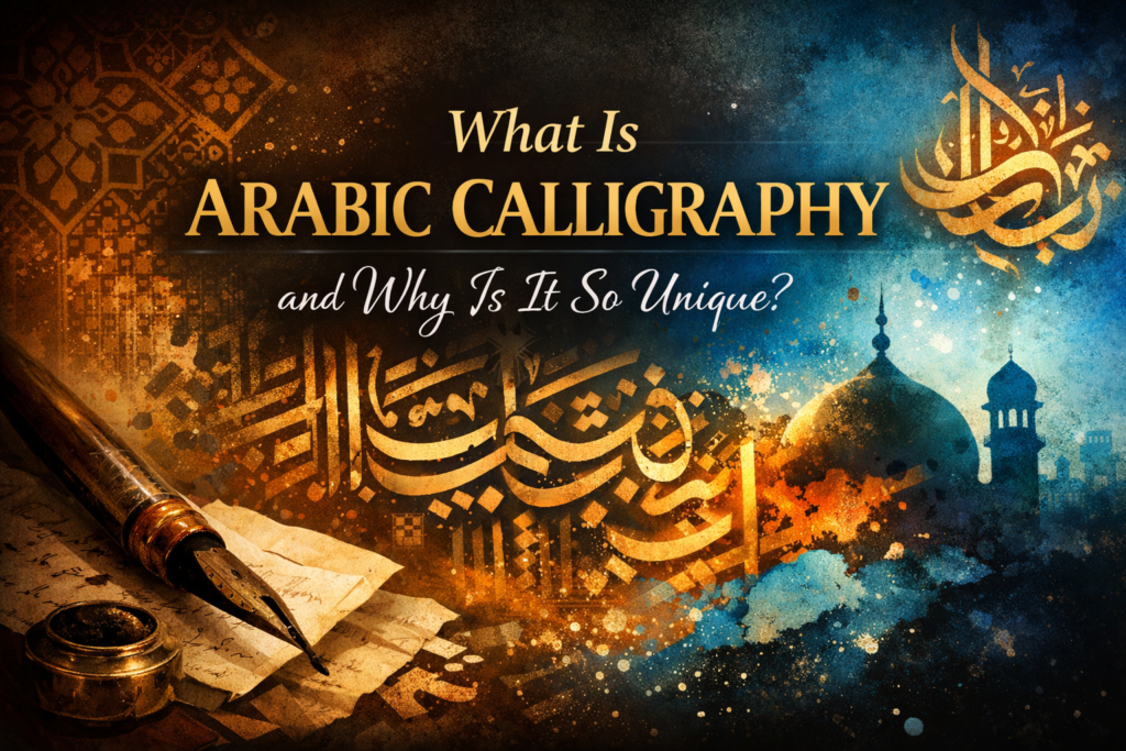 What Is Arabic Calligraphy and Why Is It So Unique?